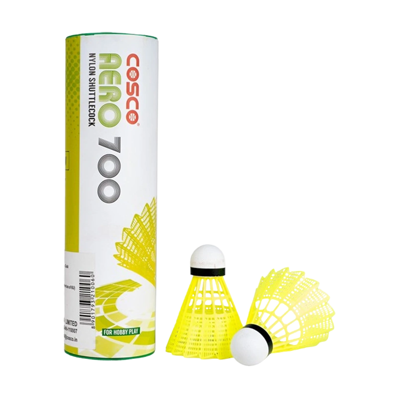 Cosco AERO 700 Shuttlecock | Hobby Grade Nylon Shuttle for Club Players ...