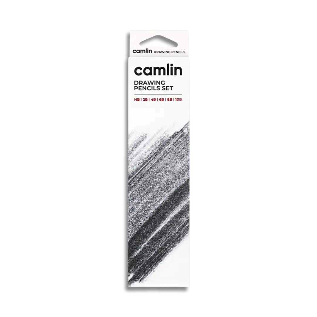 Buy Camlin Drawing Pencils - Set of 6 Grades | Professional Sketching ...
