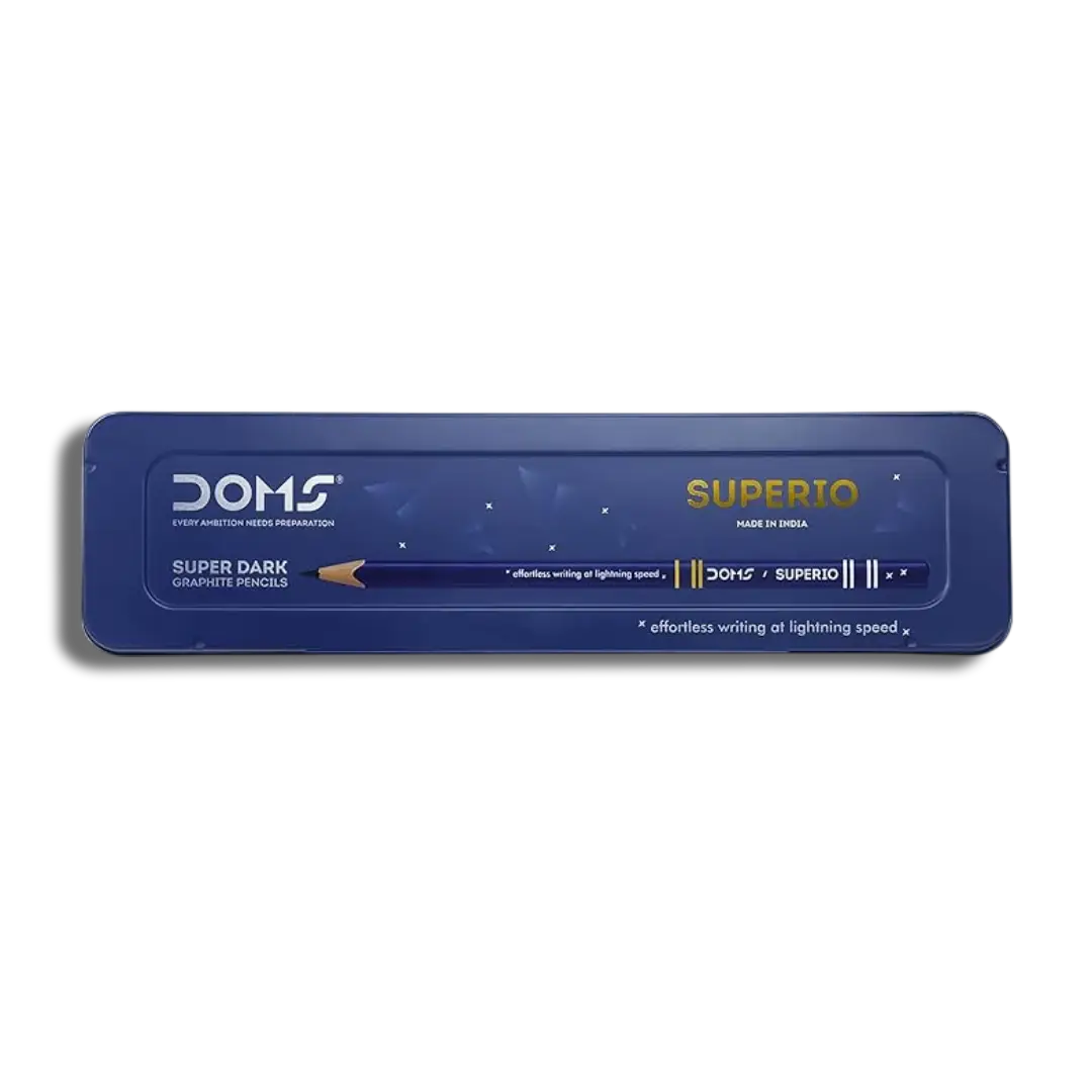 Buy Doms Superio Super Dark Graphite Pencils Set of 13 | Extra Dark ...