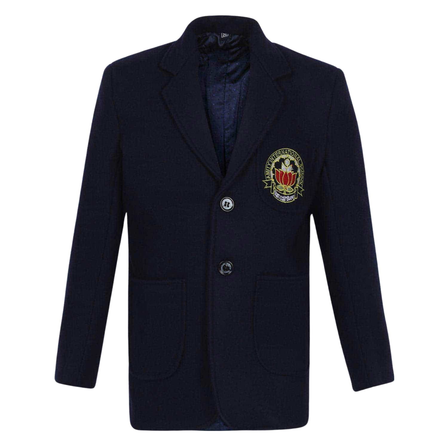 Buy Amity Navy Blue Matte Blazer | School Uniform Blazer