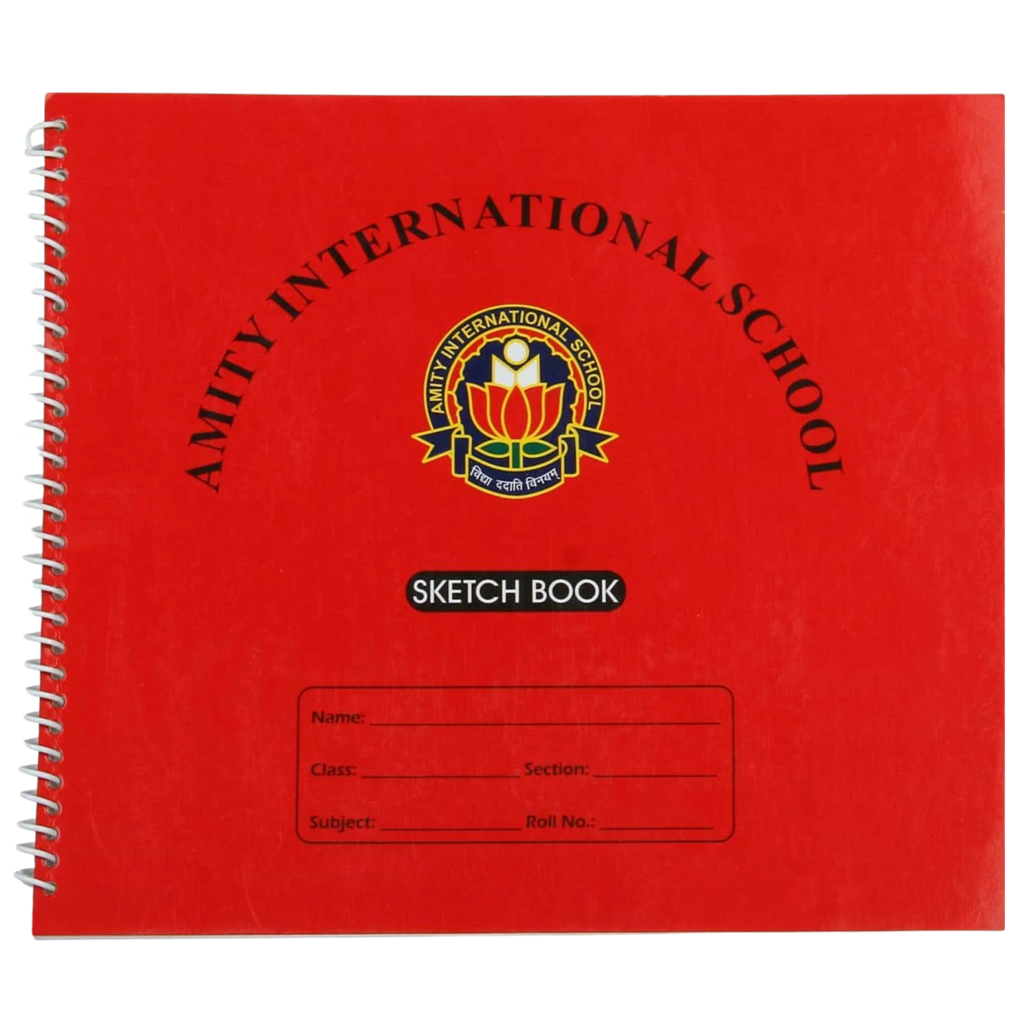 Amity Red Sketch Book for Art & Craft