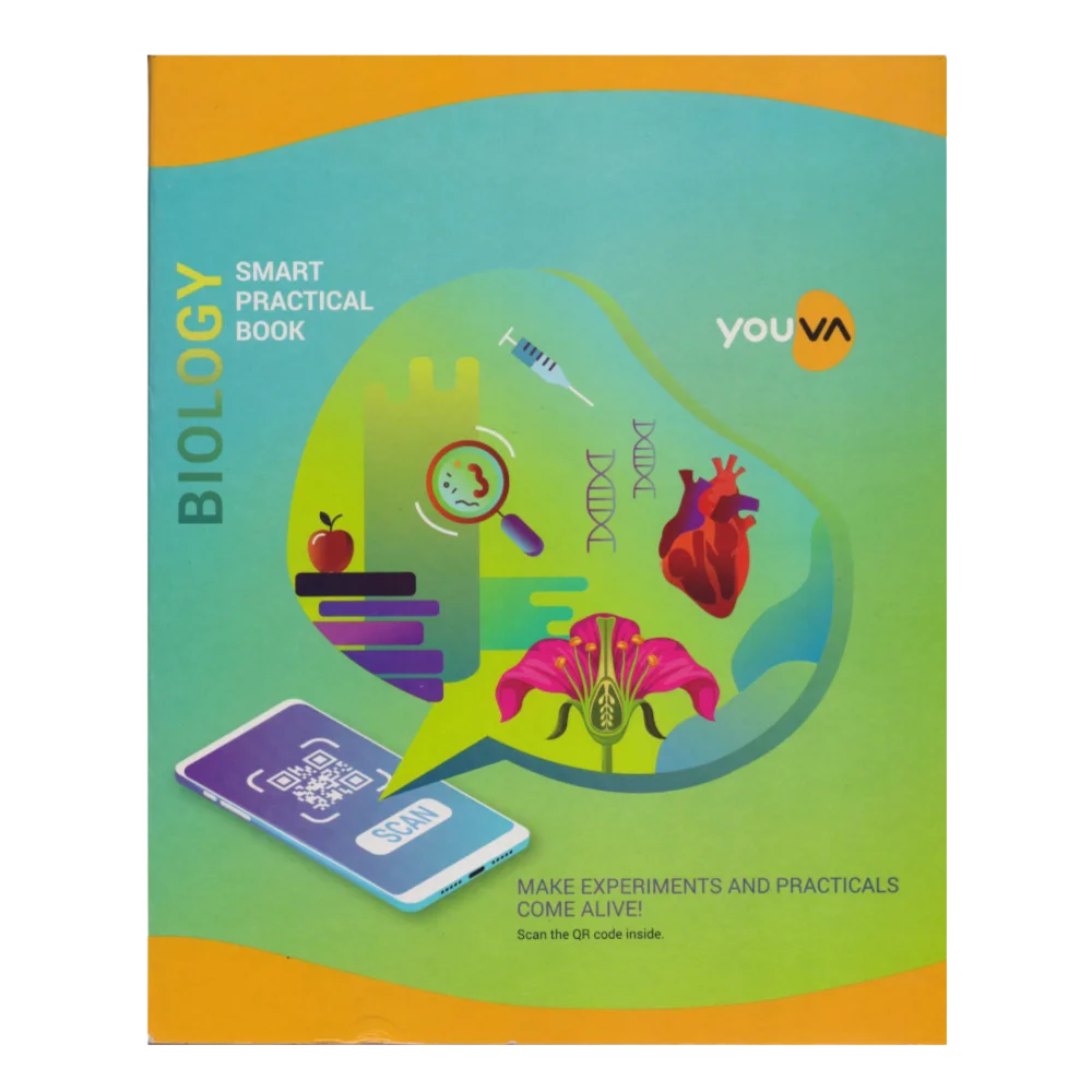 Biology Practical File - Single Line Lab Notebook