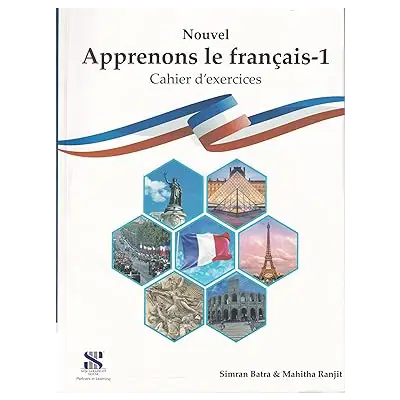 Apprenons Le Français Workbook 1 - Class 6 | CBSE/ICSE French Practice Book